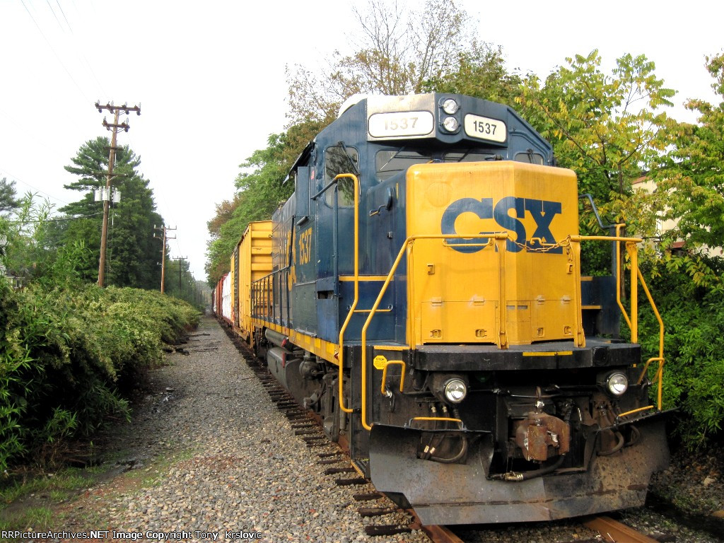 CSX 1537 SA31 On The Southern Secondary